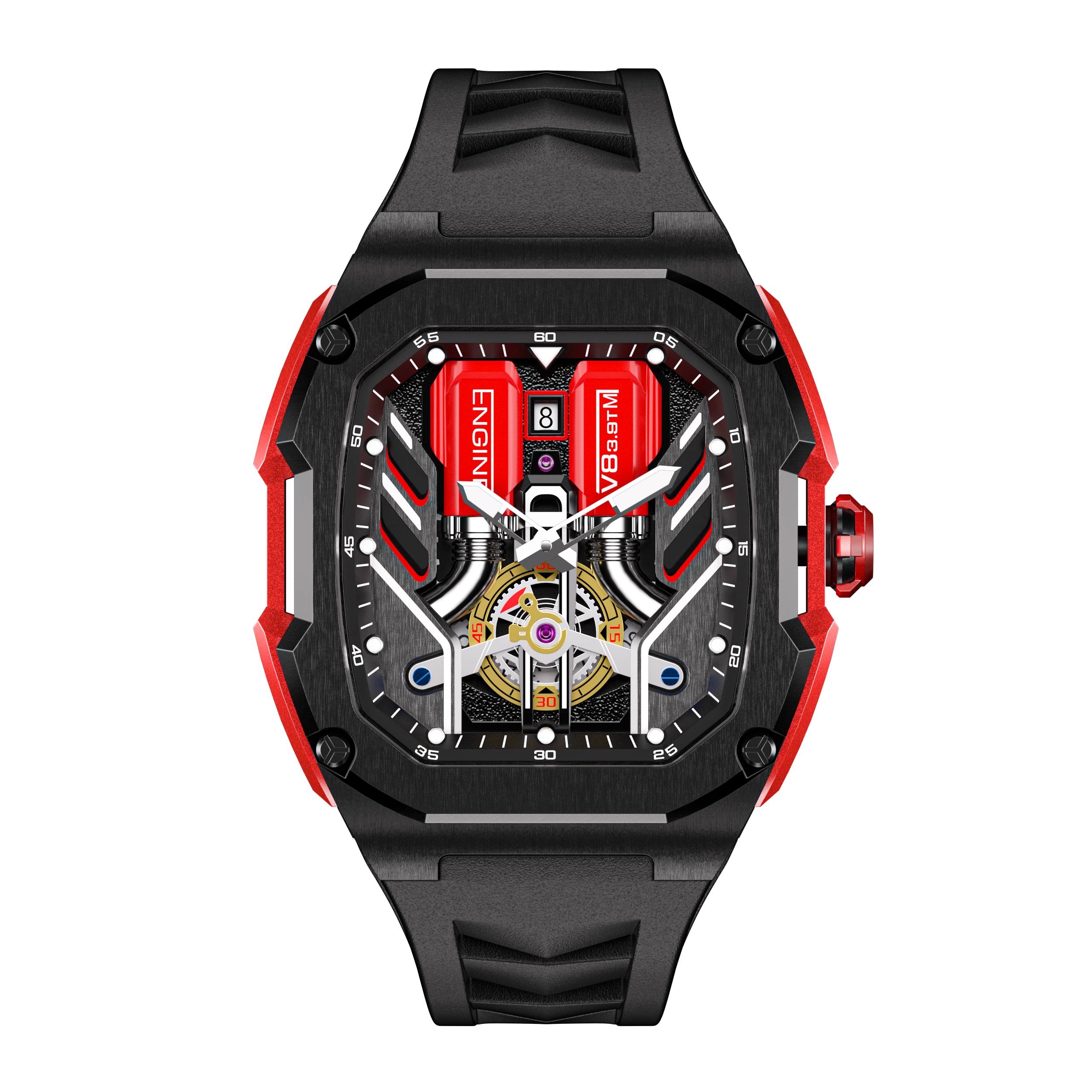 Cavallo V8 Automotive Car Wheel Watch | RS Chrono