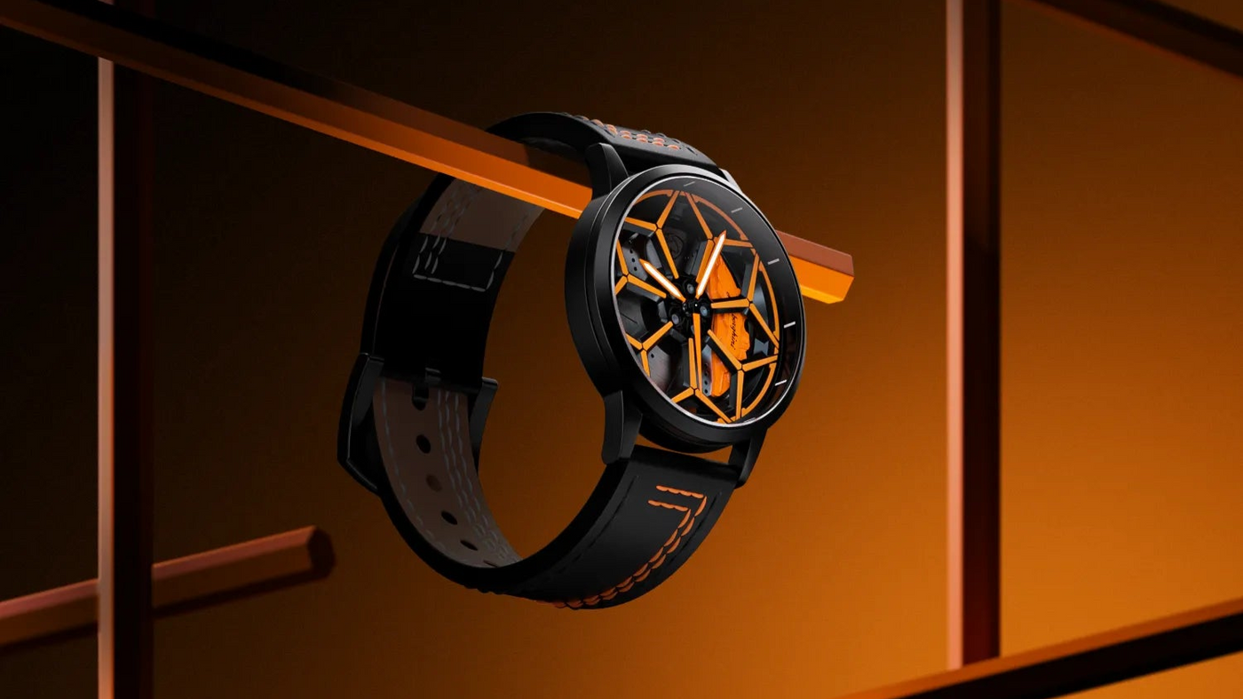 Shop Performante Gyro - Green Leather Strap | RS Chrono