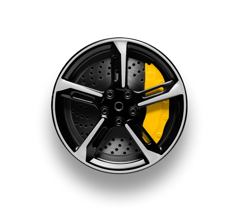 Shop Yellow Vorsprung RS7 Gyro - Metal Strap | RS Chrono